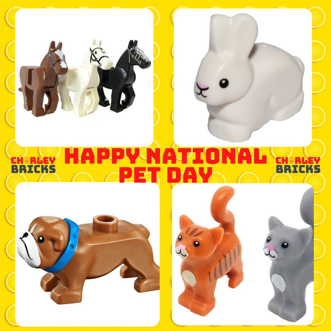 National Pet Day Is Full Of Minifig Pets – Chorley Bricks